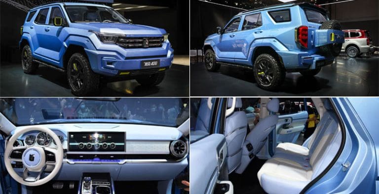 GWM TANK 400 รถเอสยูวี สไตล์ออฟโรดสุดแกร่ง เตรียมทำตลาดปี 2022 ...