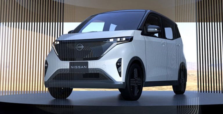 Nissan Sakura Ev รถยนต์ไฟฟ้า Kei ดีไซน์สุดคิ้วท์ วิ่งไกล 180 กม ชาร์จ