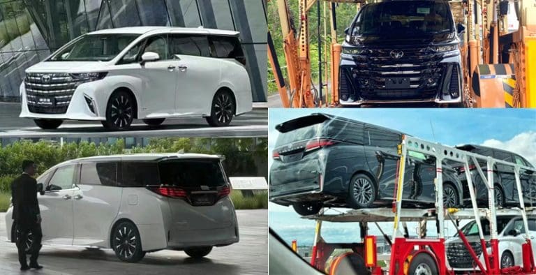 หลุดคันจริง All New Toyota Alphard Vellfire ก่อนเปิดตัวมิถุนายนนี้